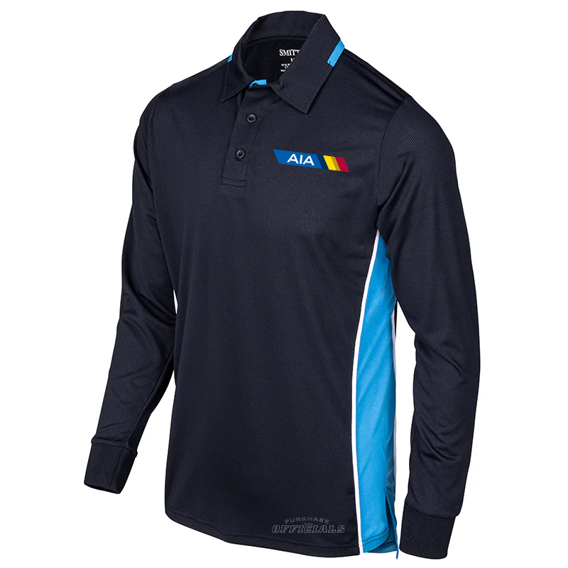 AIA Logo Softball Navy Men’s Long Sleeve Umpire Shirts – Purchase ...