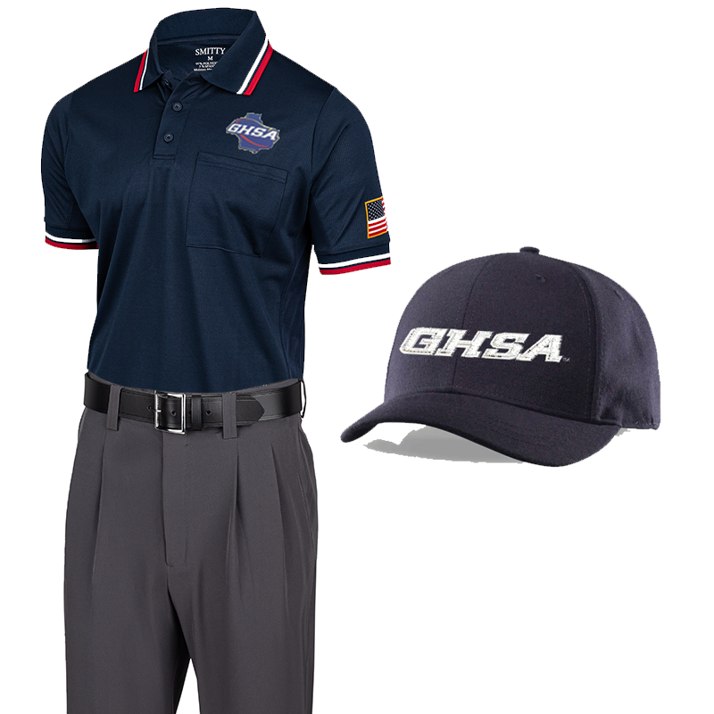 Georgia GHSA Logo Umpire Uniform Builder – Purchase Officials Supplies