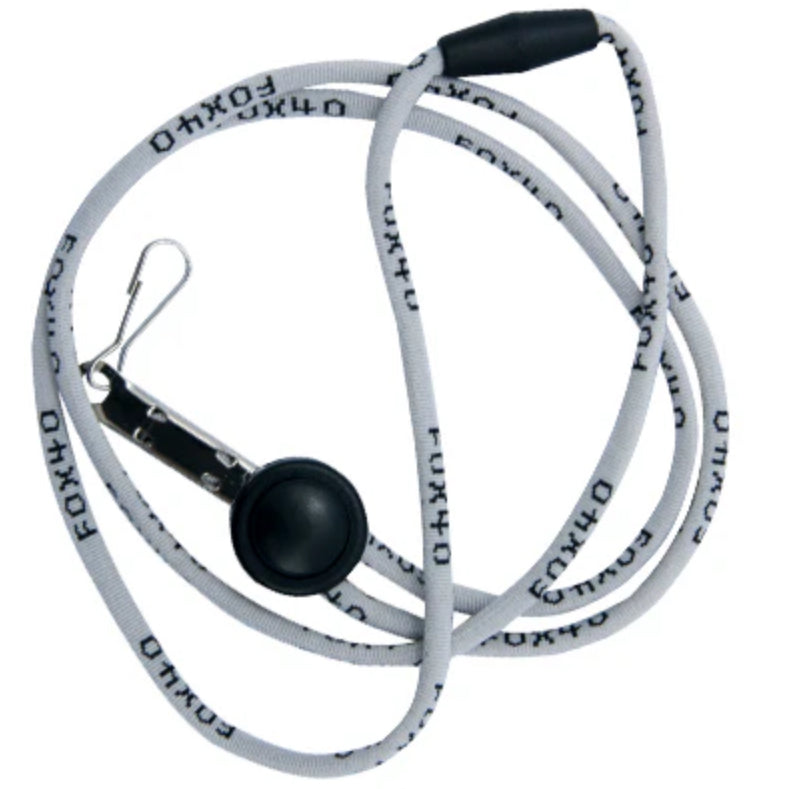 Fox 40 Grey Push Button Breakaway Lanyard – Purchase Officials Supplies