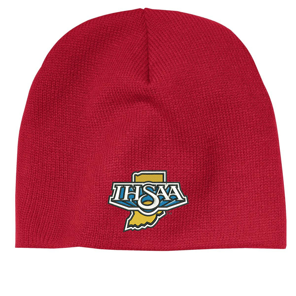 IHSAA Logo Fleece Lined Track & Field Beanie Cap – Purchase Officials ...