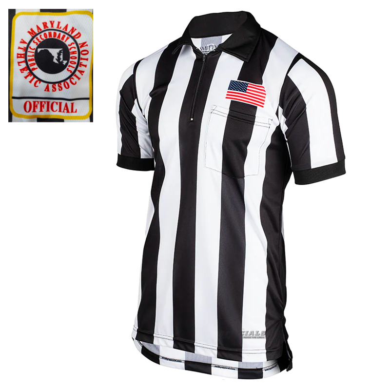 Maryland MPSSAA Logo Short Sleeve Football Shirt – Purchase Officials ...