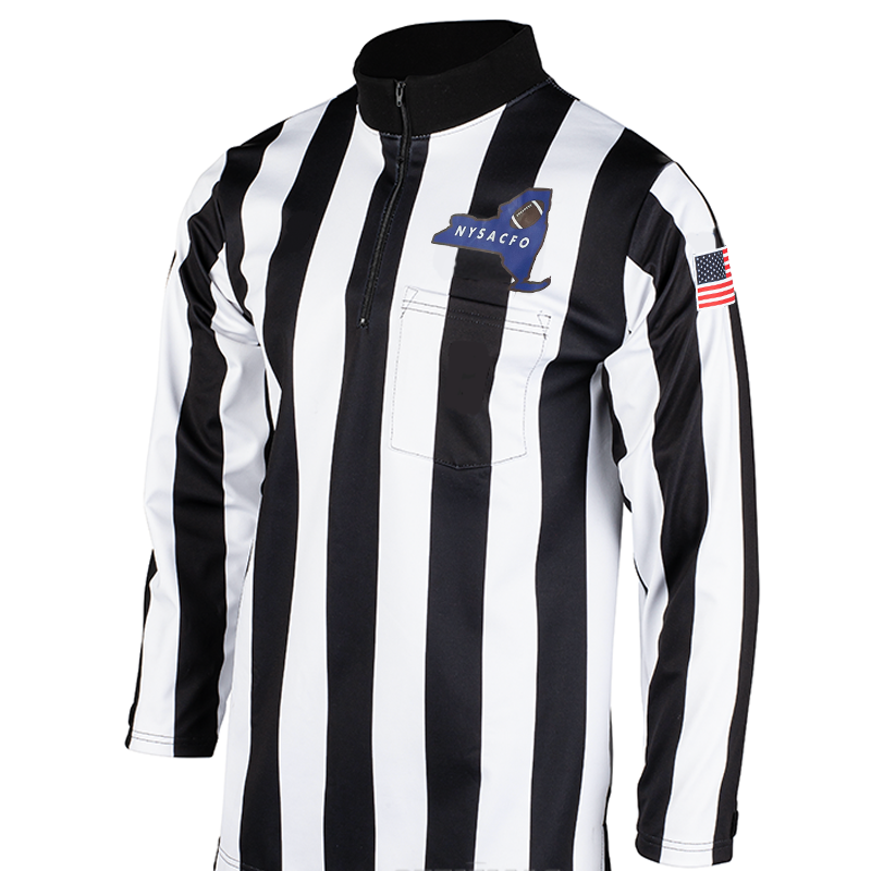 NYSACFO Logo 2¼" Stripe Water Resistant Single Layer Shirt – Purchase ...