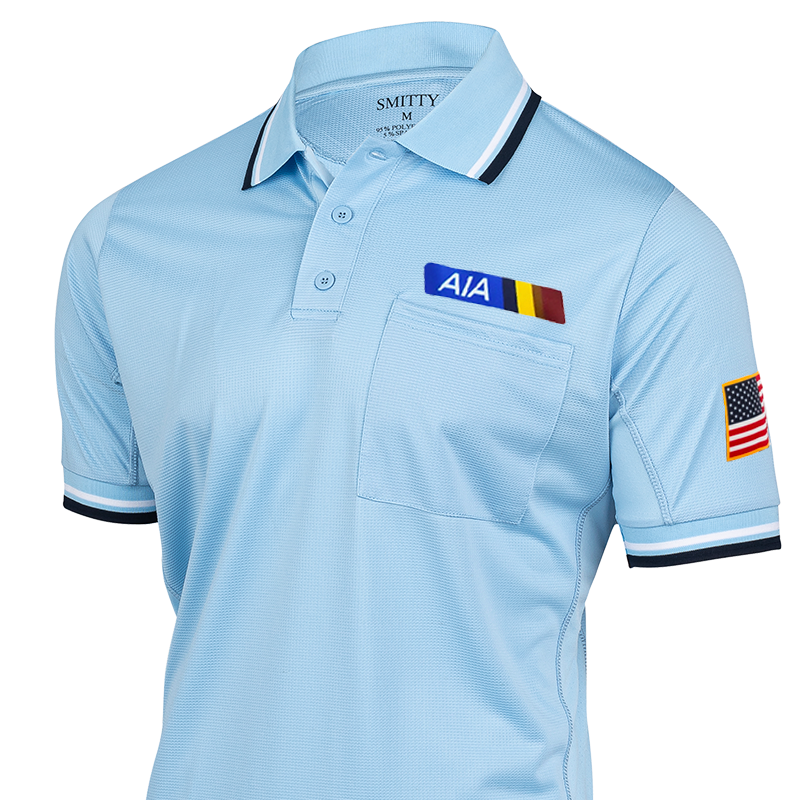 AIA Logo Softball Umpire Shirts – Purchase Officials Supplies