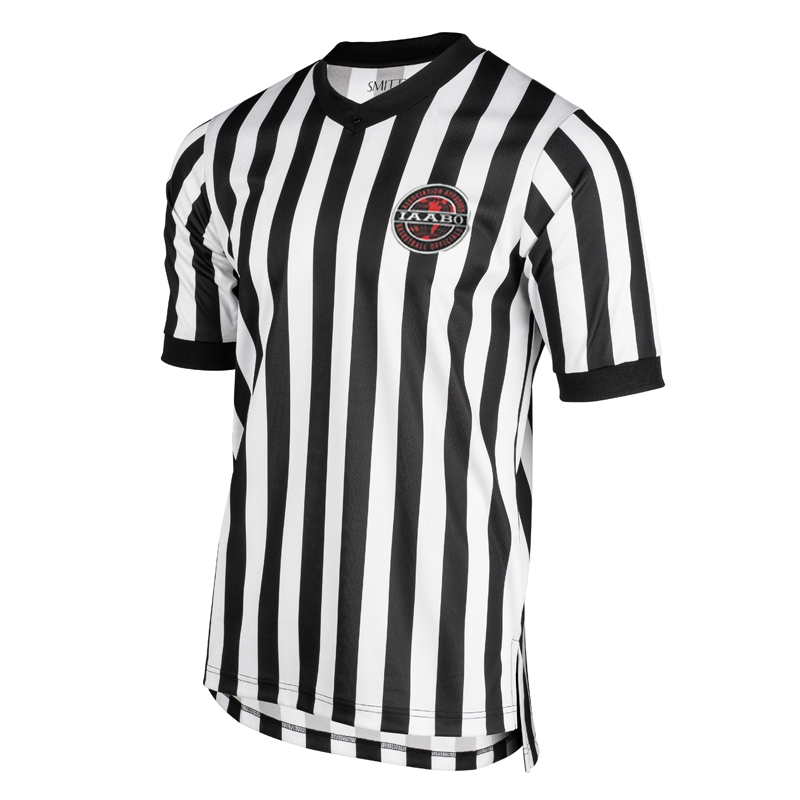 IAABO Logo Men's Referee Shirt w/ Flag on Back – Purchase Officials ...