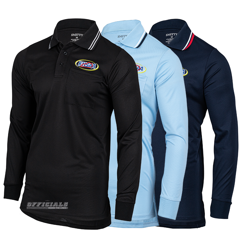 KHSAA Logo Long Sleeve Umpire Shirts – Purchase Officials Supplies