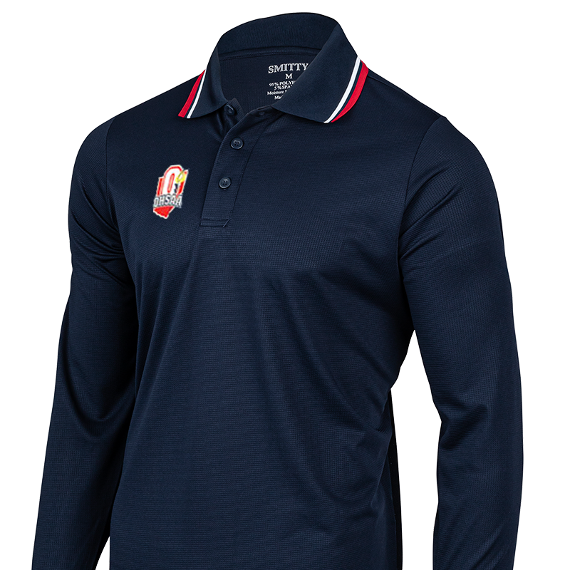 OHSAA Logo Long Sleeve Umpire Shirts – Purchase Officials Supplies