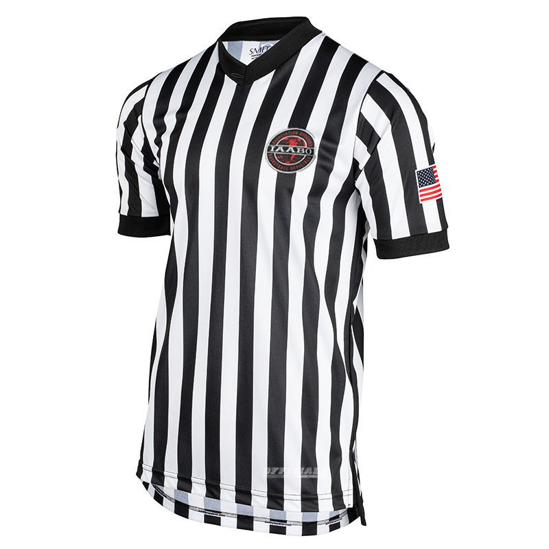 IAABO Logo Referee Shirt w/ Flag on Left Sleeve – Purchase Officials ...