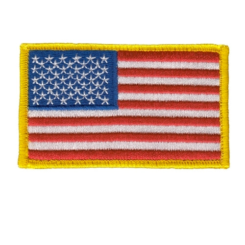 Apply Gold Trim Flag to Left Sleeve – Purchase Officials Supplies